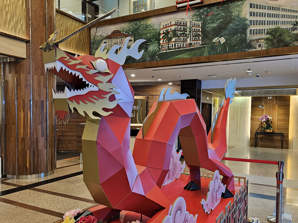 Gleneagles hospital CNY dragon