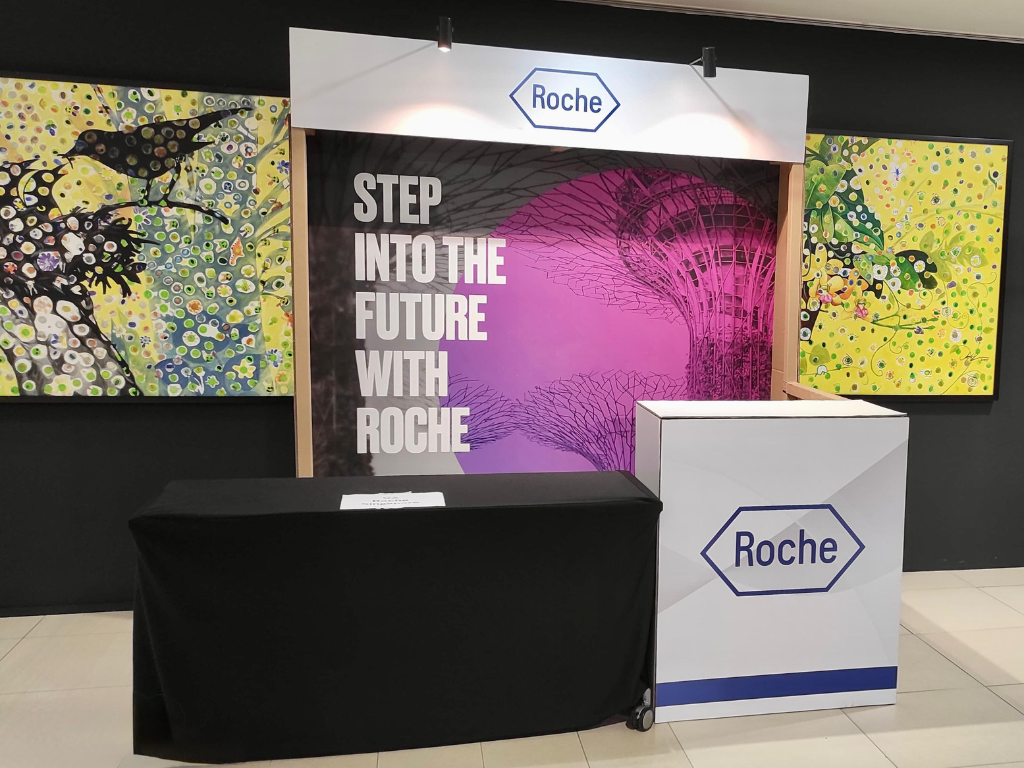 Roche Pop Up Booth