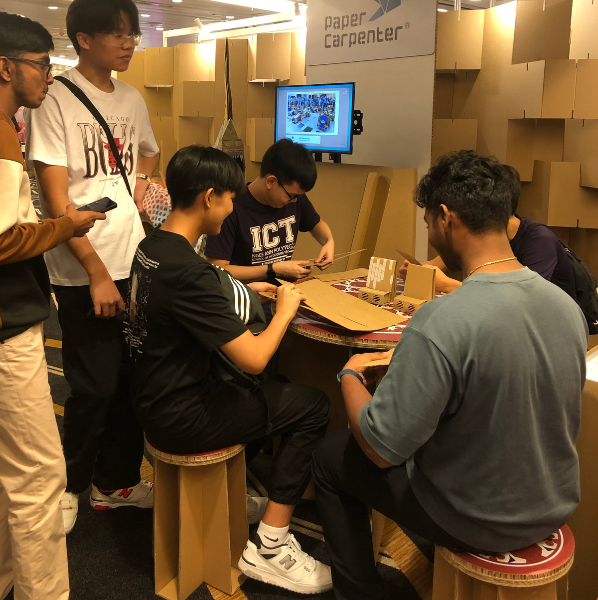 HDB Mosaic Table Set