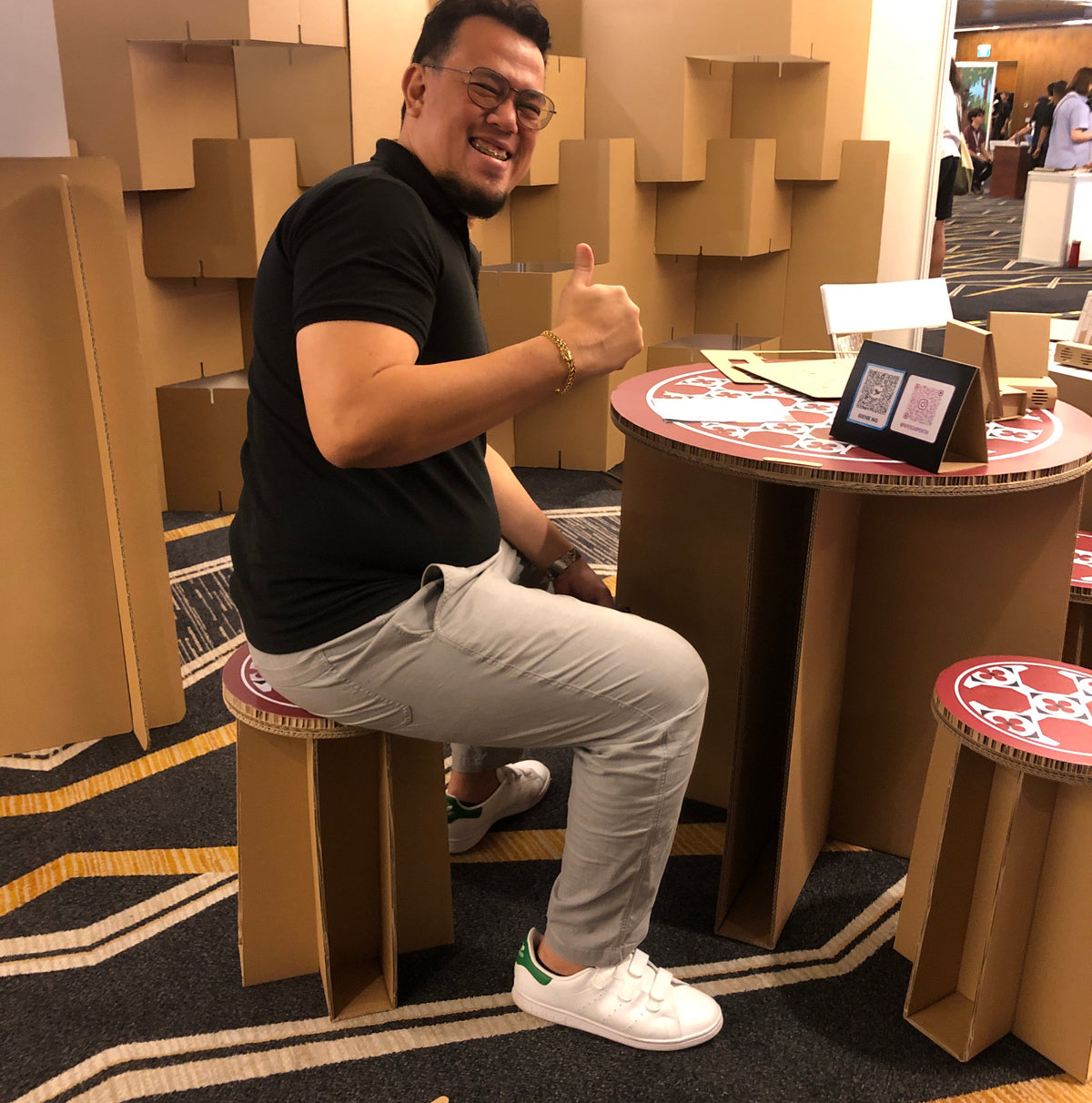 HDB Mosaic Table Set