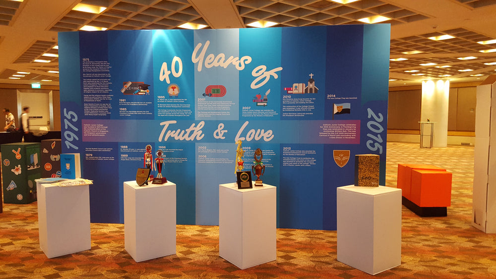 10ft x 16ft Backdrop with PaperConnect Structure