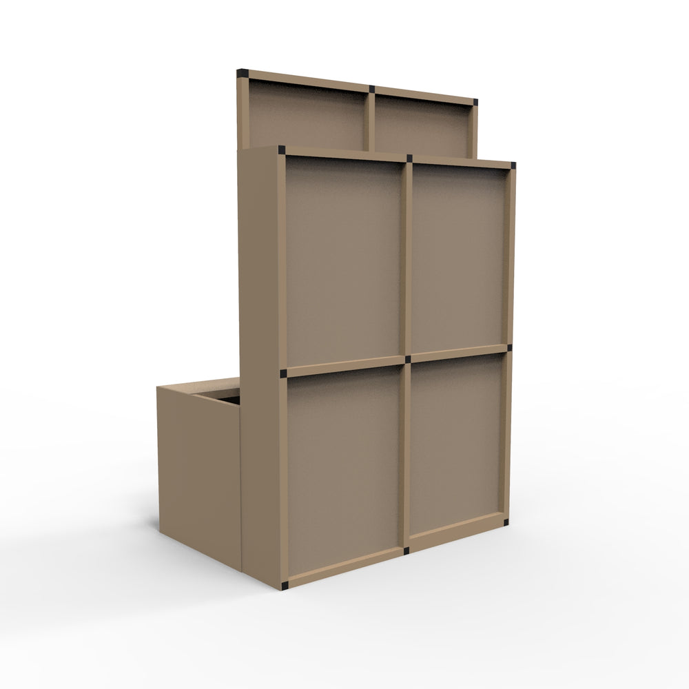 2m x 1.5m Booth Space Design 1