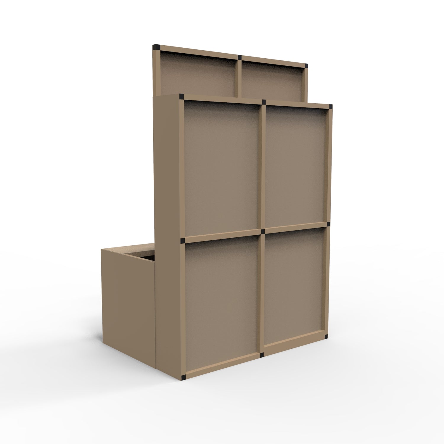 2m x 1.5m Booth Space Design 1