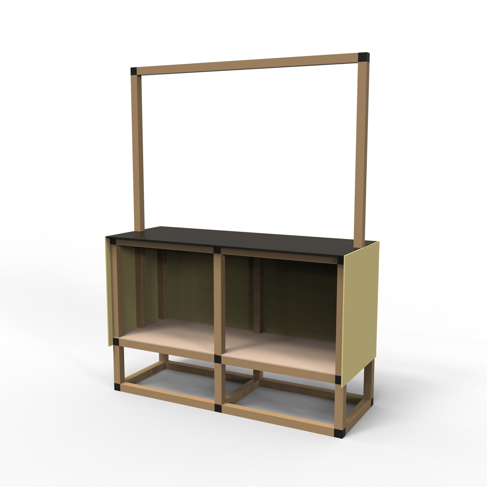 Stall with Top Bar