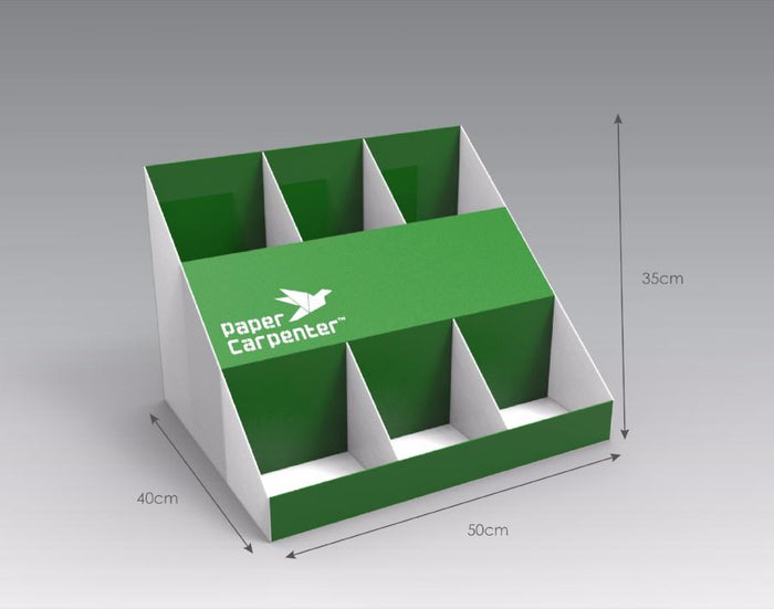 Countertop Display with Dividers