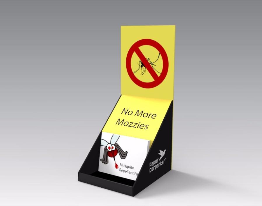 Triangular Countertop Display