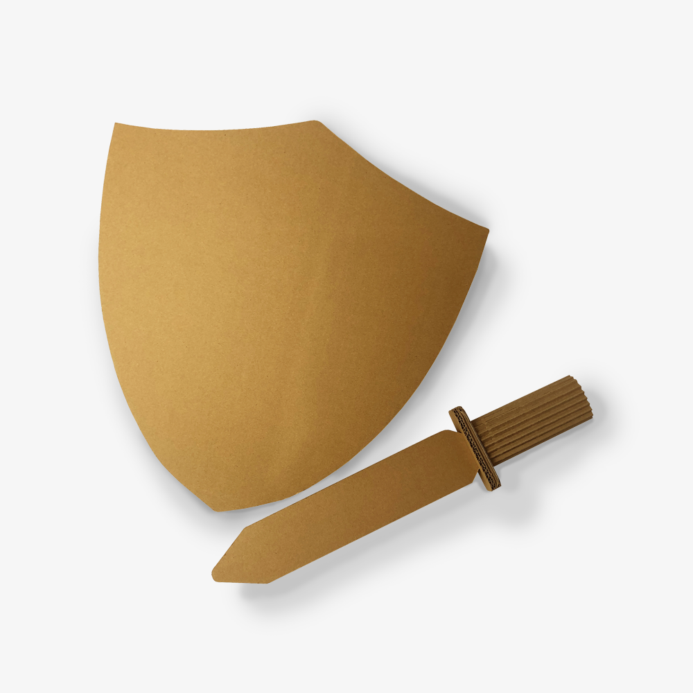 Cardboard Sword And Shield Template
