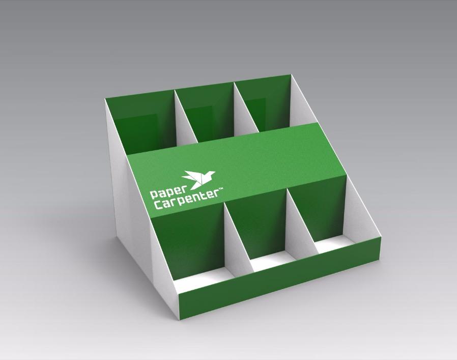 Countertop Display with Dividers